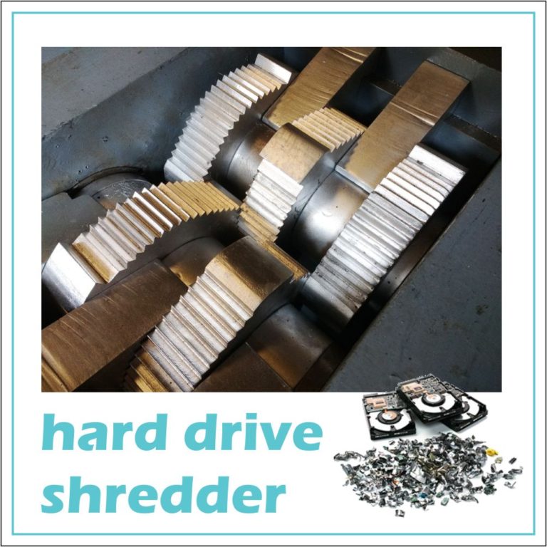 Shredder for hard drives for use in the office or warehouse - Mumbai, India