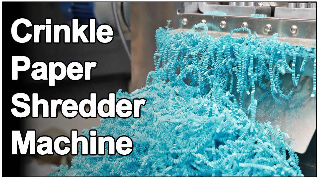 crinkle cut paper shredder - Shredders and Shredding Company