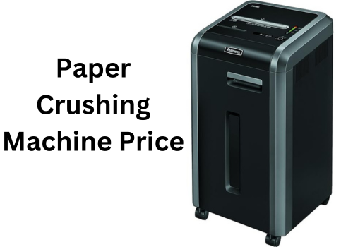paper crushing machine price - Shredders and Shredding Company